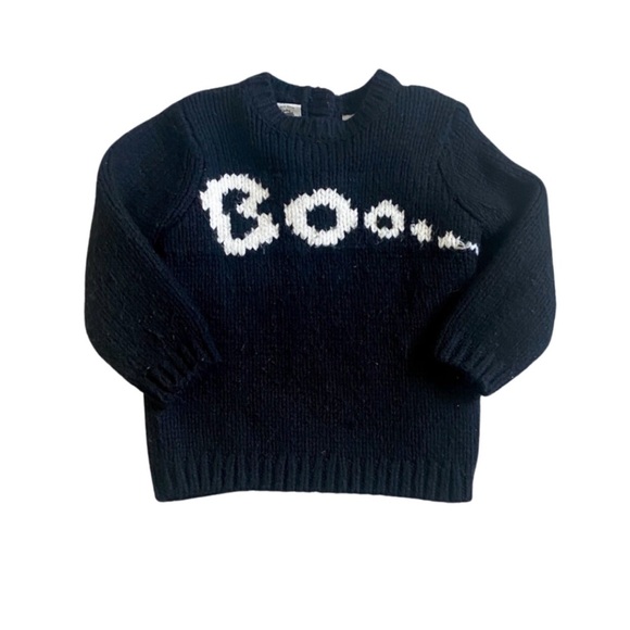 Zara | Shirts & Tops | Iso Zara Halloween Boo Sweater | Poshmark